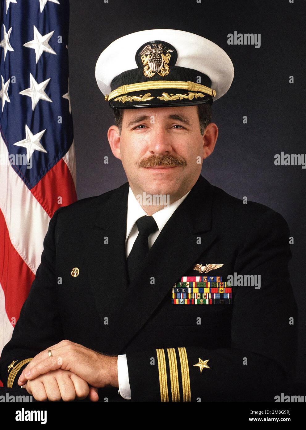 Commander Paul T. Hauser, USN (covered). Country: Unknown Stock Photo ...