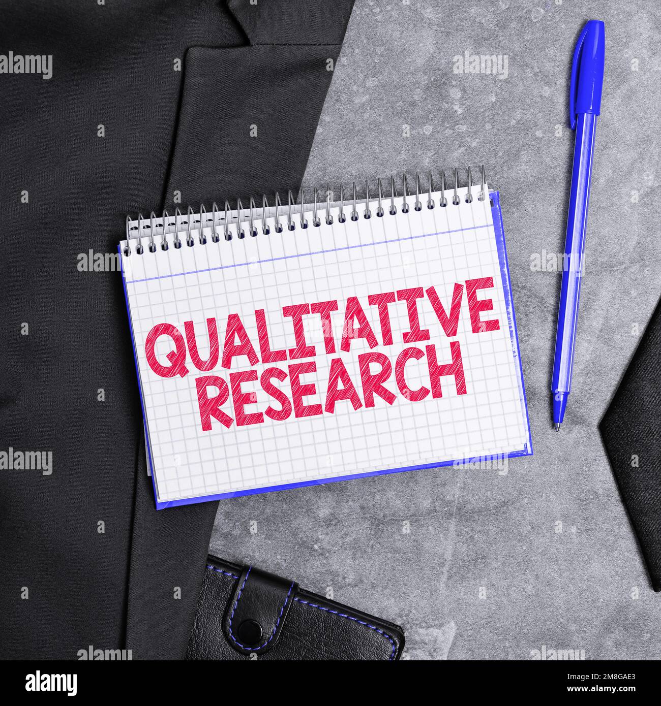 Inspiration showing sign Qualitative Research. Business idea Certified ...