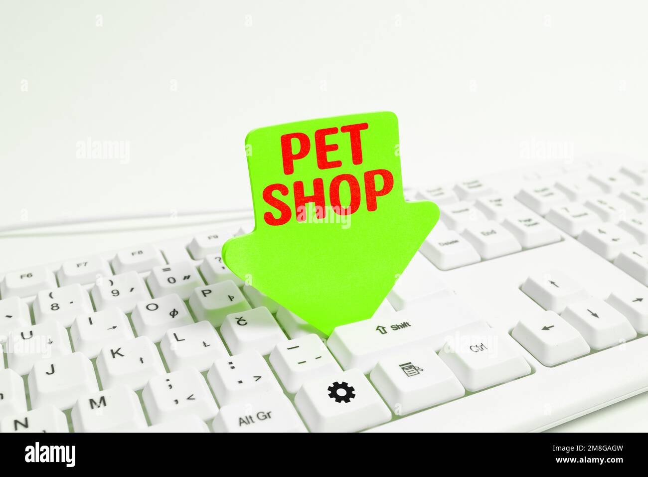 Inspiration showing sign Pet Shop, Business concept Retail business ...