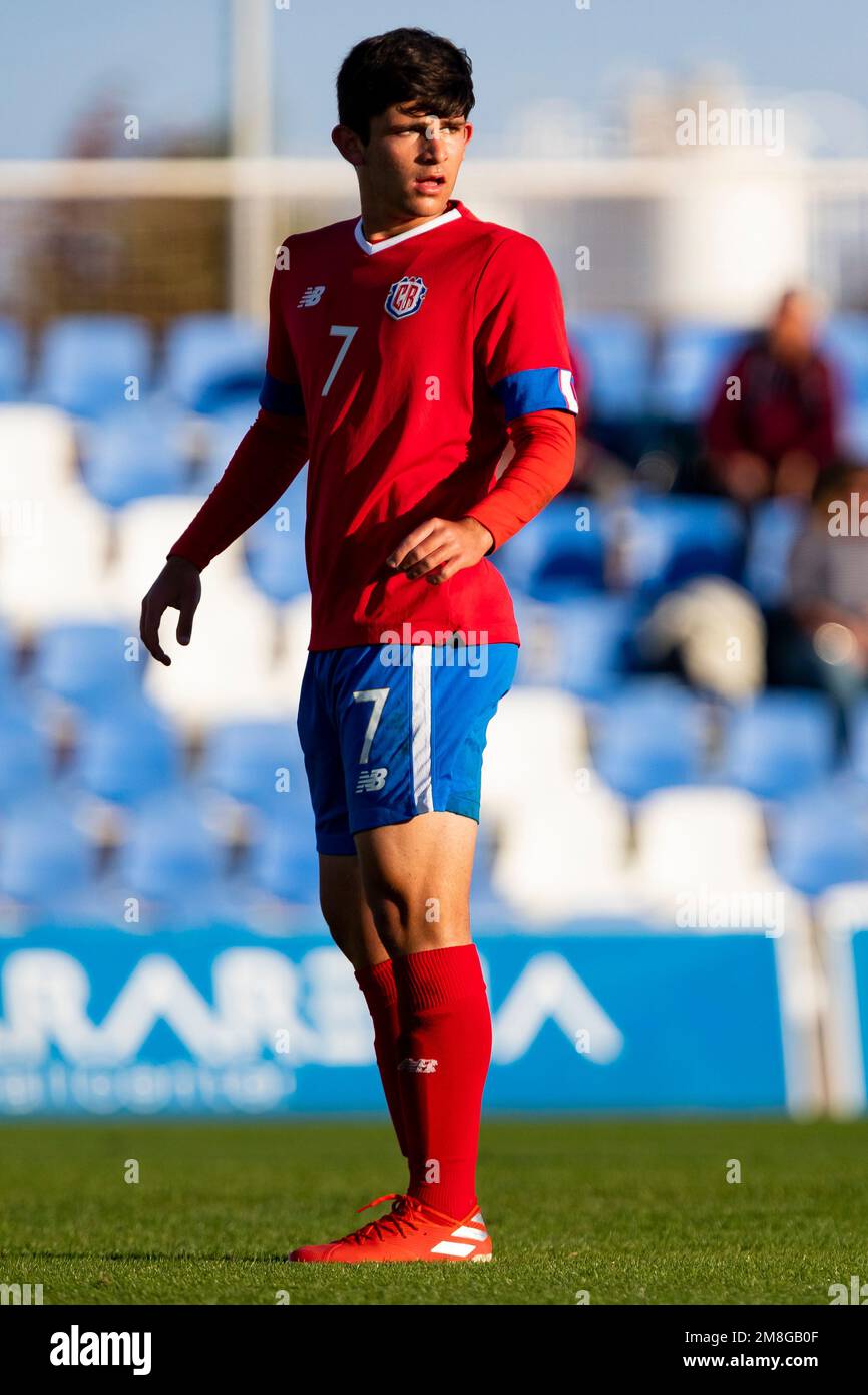 ALFARO LEONARDO of Costa Rica look during the match, GERMANY U16 vs ...