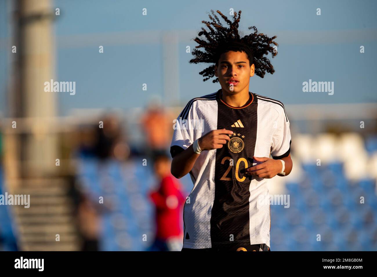 KILIAN SAUCK of Germany look during the match, GERMANY U16 vs COSTA ...