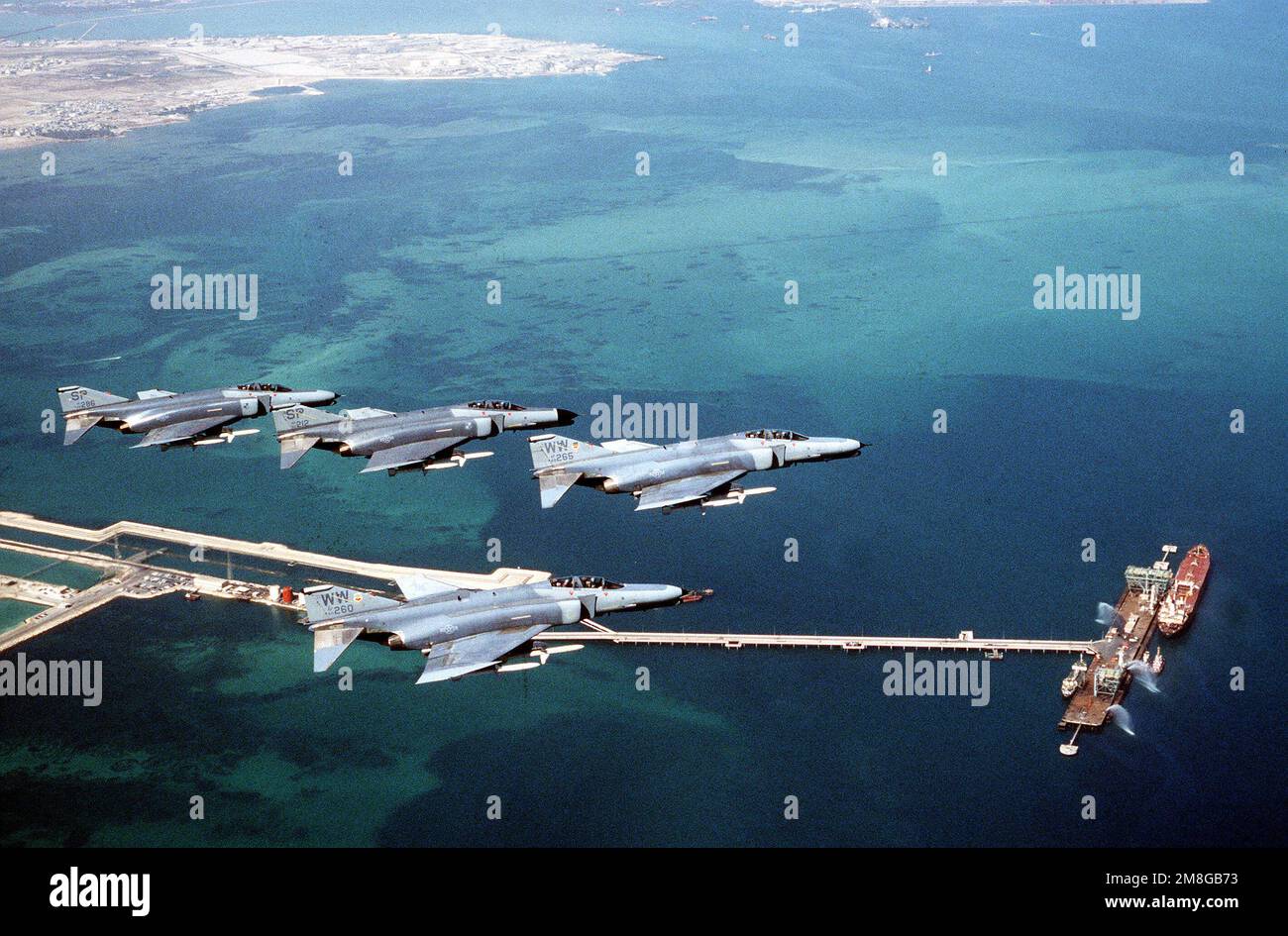 F-4G Phantom fighter aircraft from the 35th Tactical Fighter Wing ...