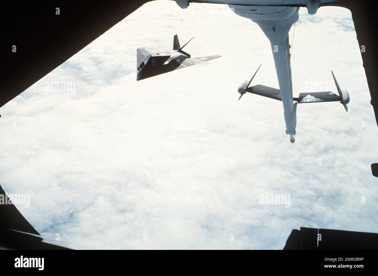 A 37th Tactical Fighter Wing F-117A Stealth fighter aircraft prepares ...
