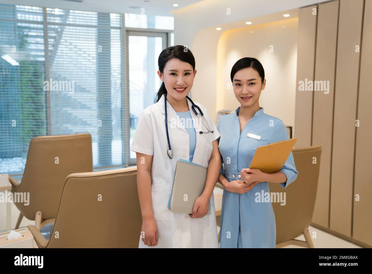 Doctors and nurses portraits Stock Photo - Alamy