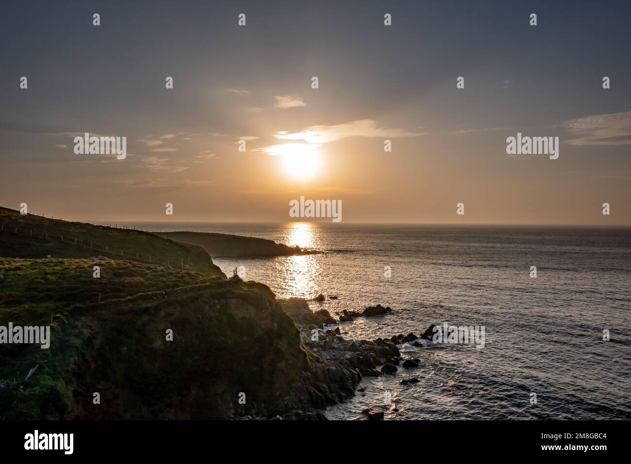 Sunset at Crohy Head in County Donegal - Ireland Stock Photo - Alamy