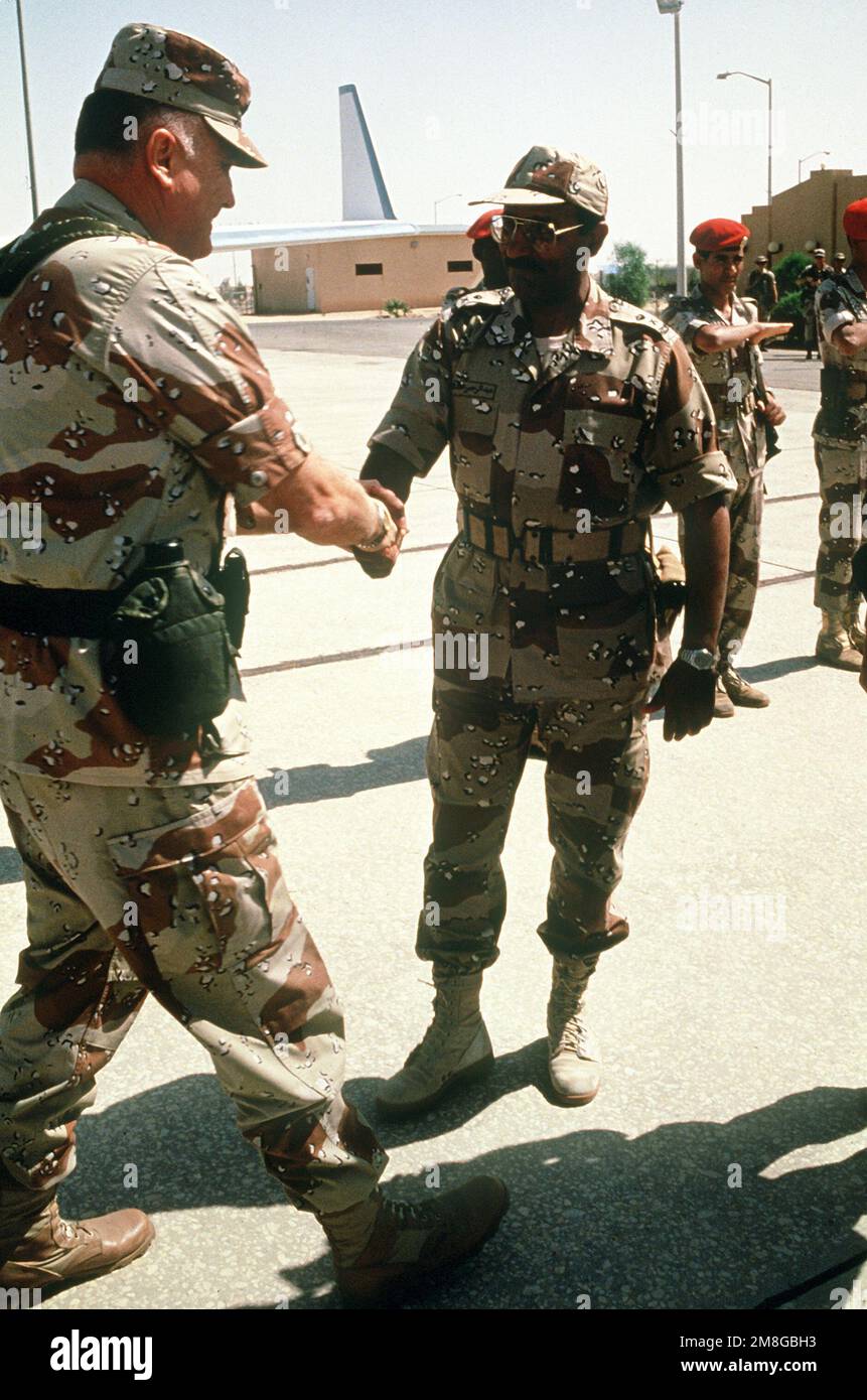 GEN. Norman H. Schwarzkopf, commander-in-chief, U.S. Central Command ...