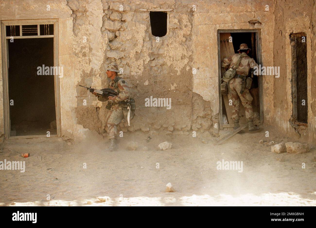 A soldier of Co. A, 3rd bn., 502nd Inf. Reg., 101st Airborne Div ...