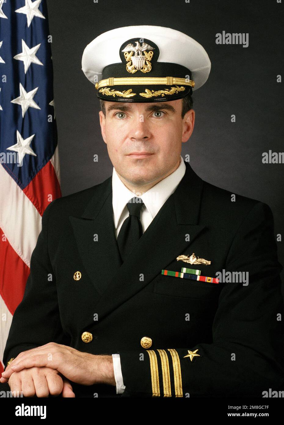 Commander William A. Hall, USNR (covered). Country: Unknown Stock Photo ...