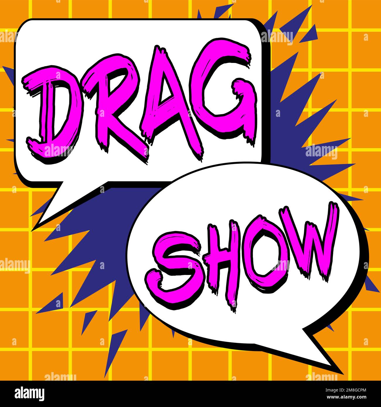 Hand writing sign Drag Show. Business overview competitive event where ...