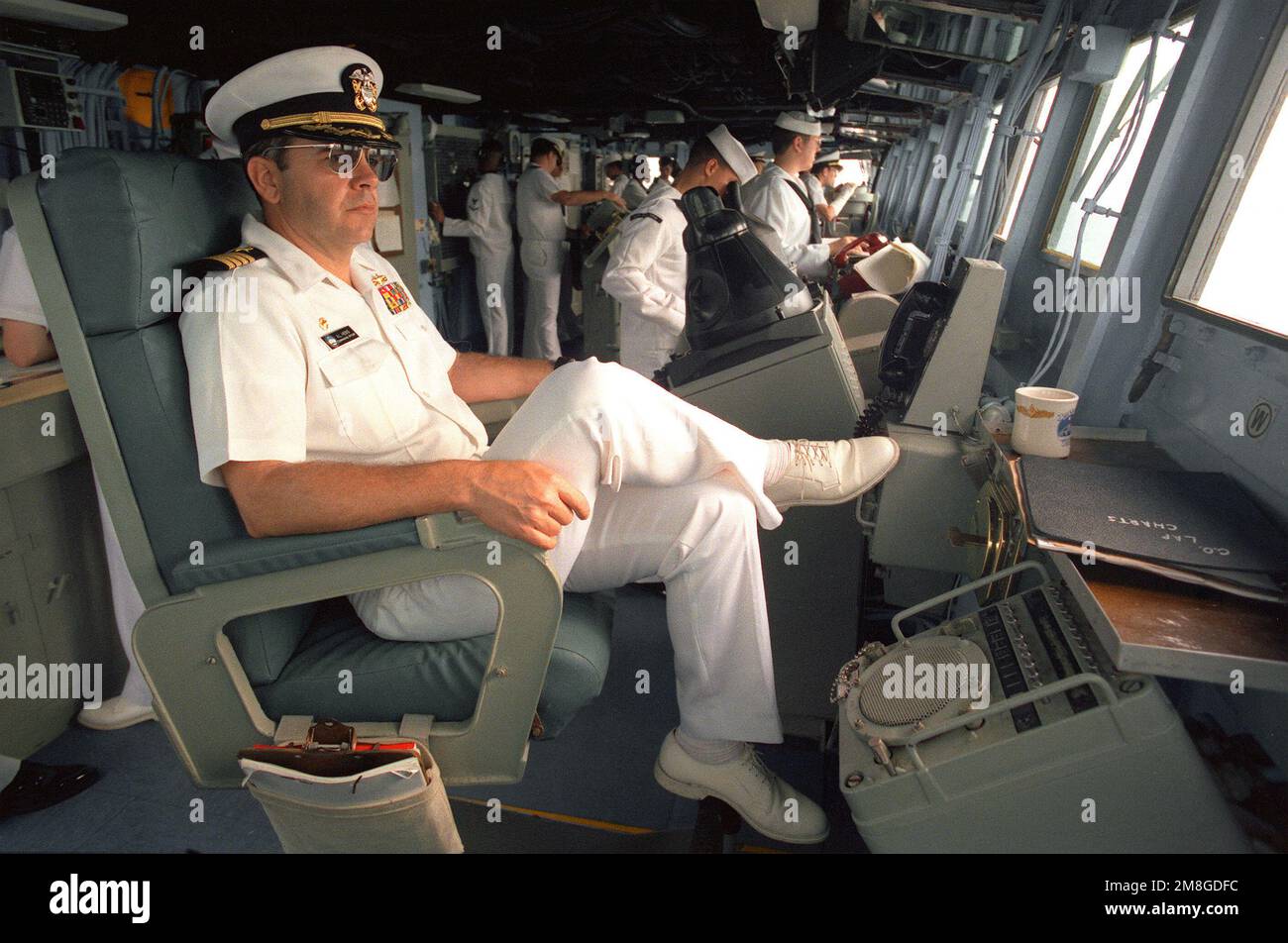 The commanding officer of the Seventh Fleet flagship, the amphibious ...