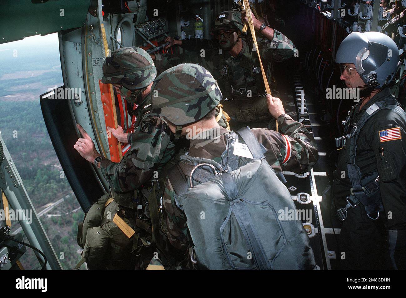 TECH. SGT. Michael Schoenberger, loadmaster with the 179th Airlift ...