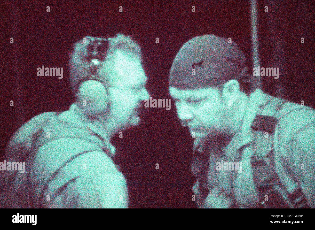 Members of the 8th Special Operations Squadron participate in a night ...