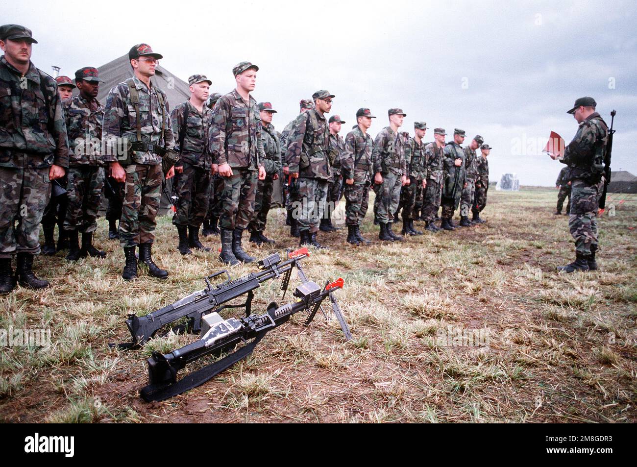 Members of the 554th Civil Engineering Squadron RED HORSE (Rapid ...