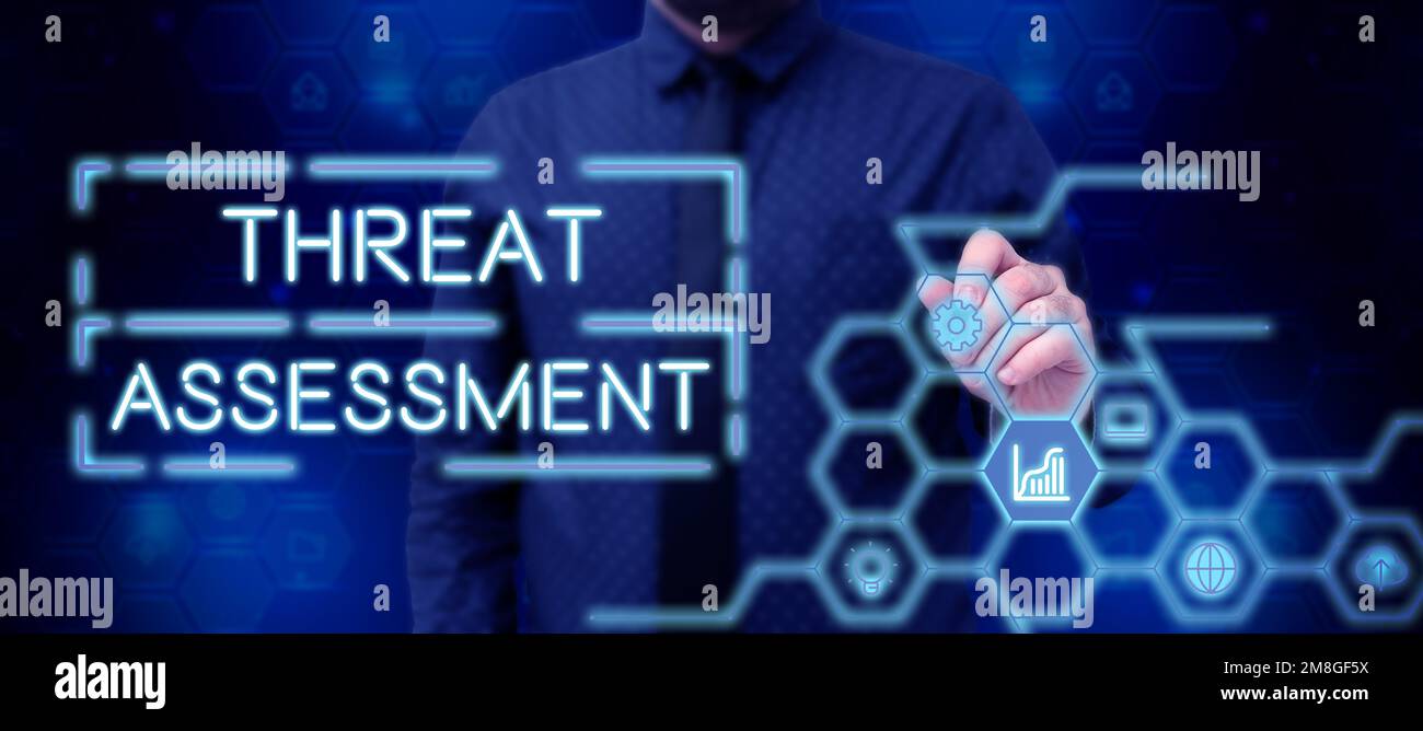 Conceptual caption Threat Assessment. Conceptual photo determining the ... Conceptual caption Threat Assessment. Conceptual photo determining the ...