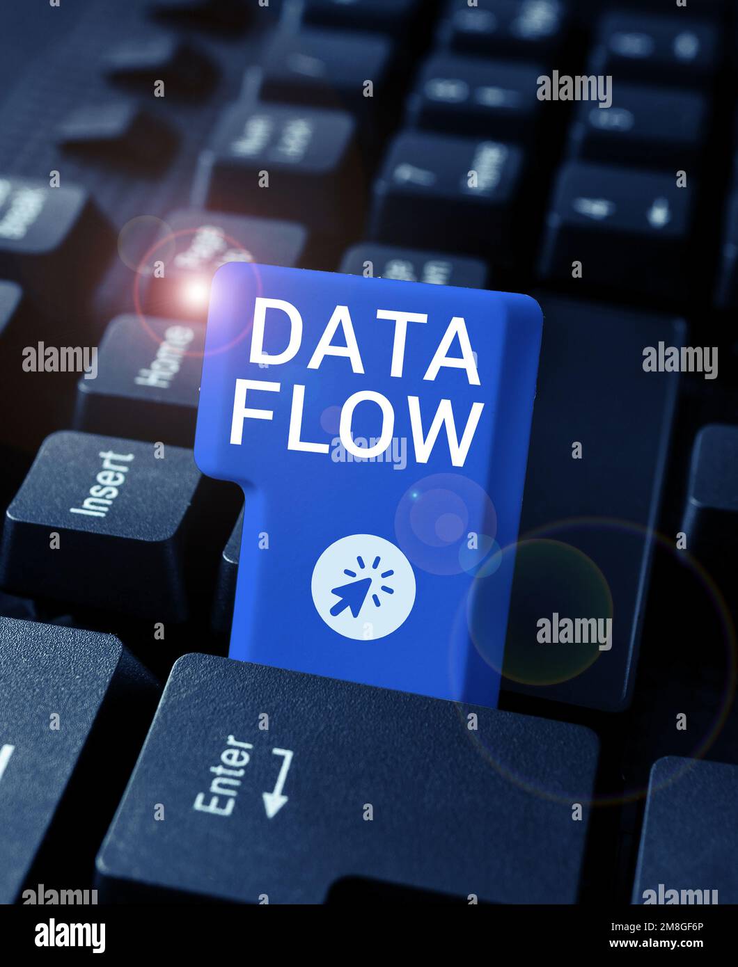 Conceptual display Data Flow. Business idea the movement of data ... Conceptual display Data Flow. Business idea the movement of data ...