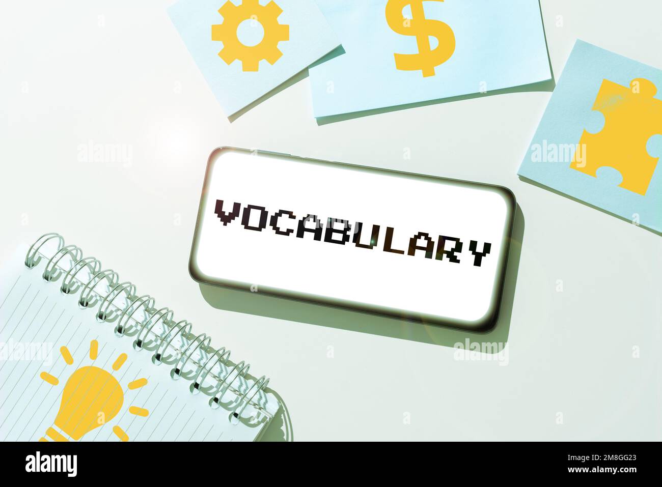 Conceptual caption Vocabulary. Word for collection of words and phrases ...