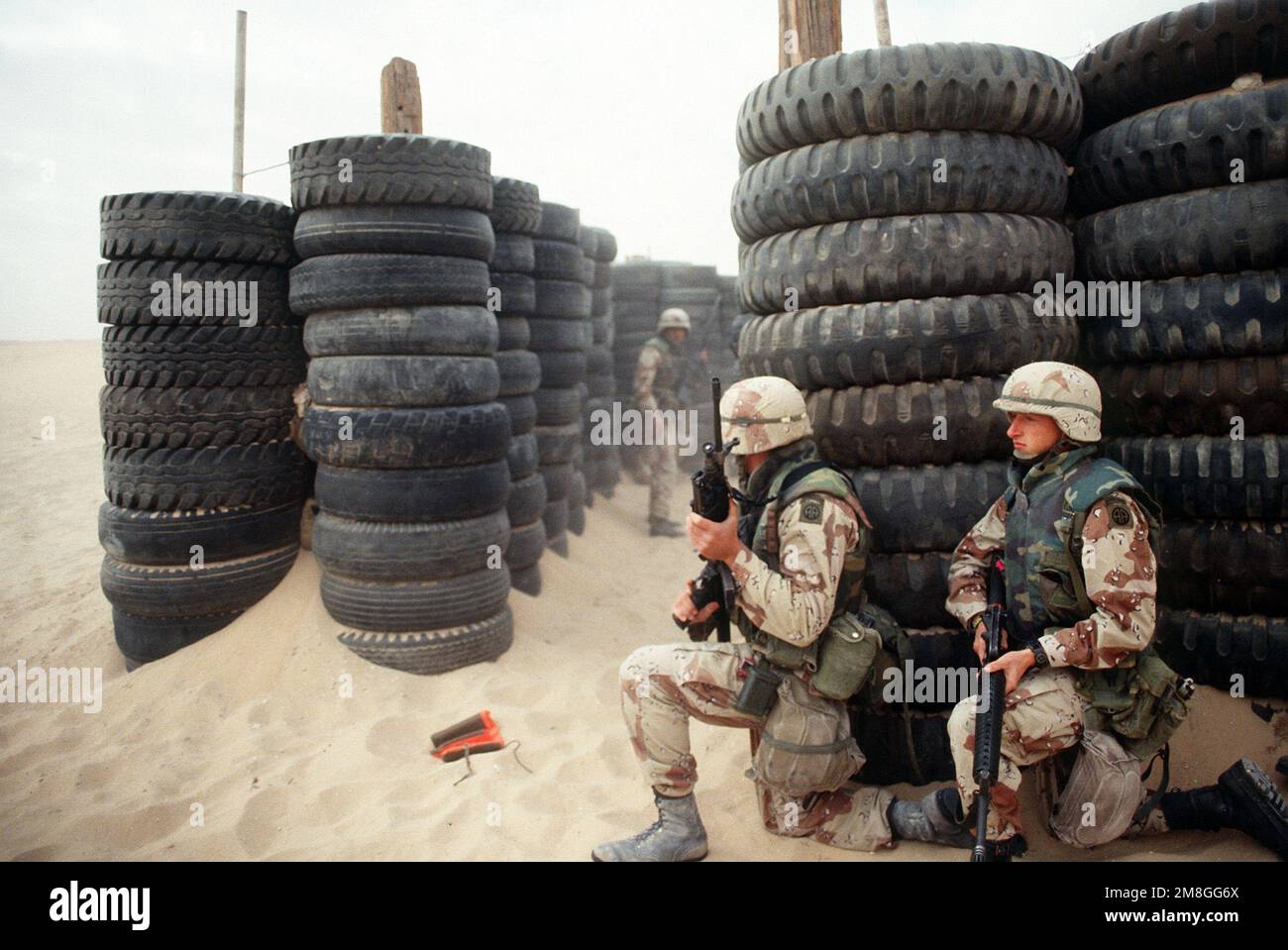 Soldiers of Co. B, 4th Bn., 325th Airborne Infantry Reg., 82nd Airborne ...