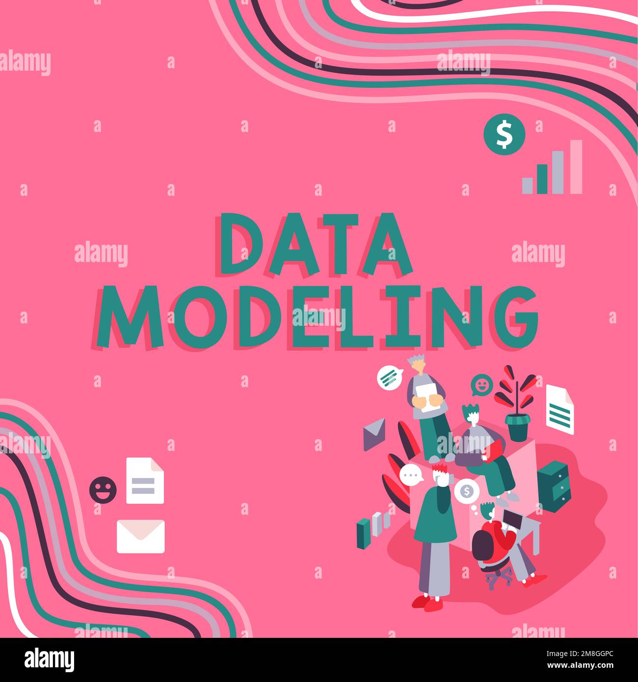 Conceptual caption Data Modeling. Business showcase process of ...