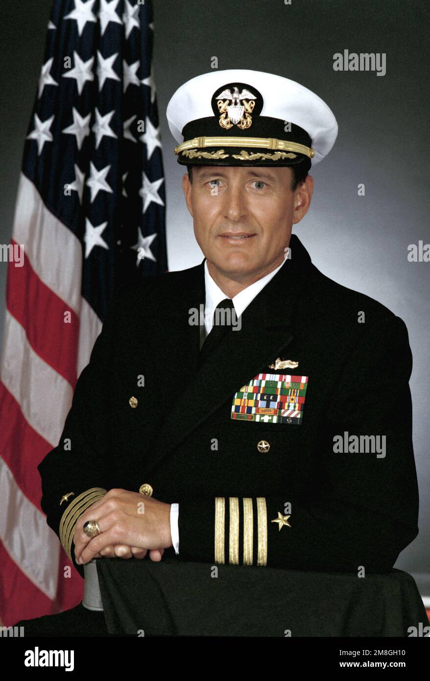 CAPT Paul N. Johnson, USN (covered). Country: Unknown Stock Photo - Alamy
