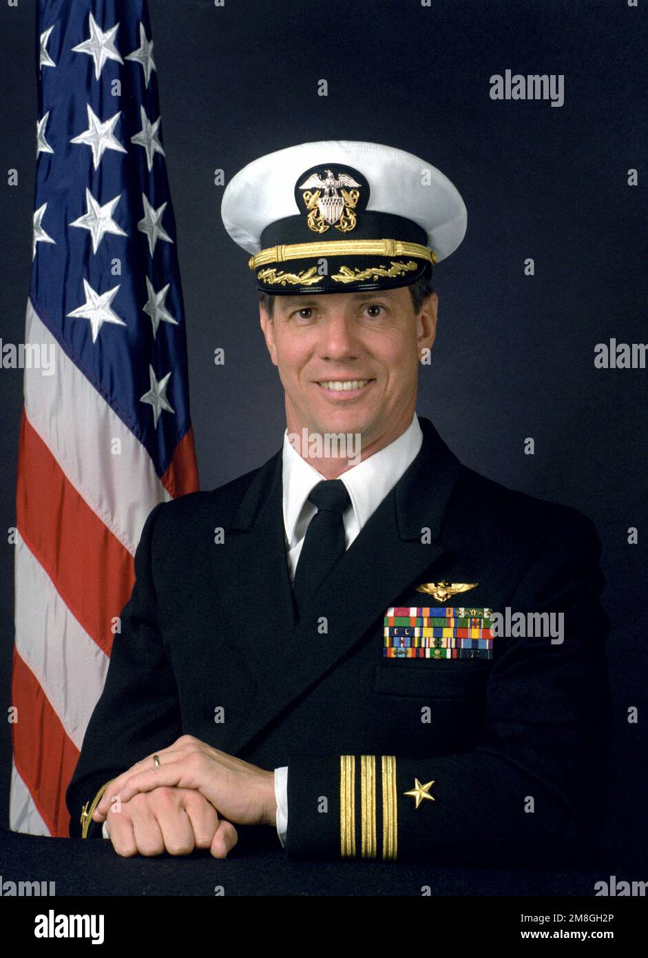 CDR Dale A. Bruetting, USN (covered). Country: Unknown Stock Photo - Alamy