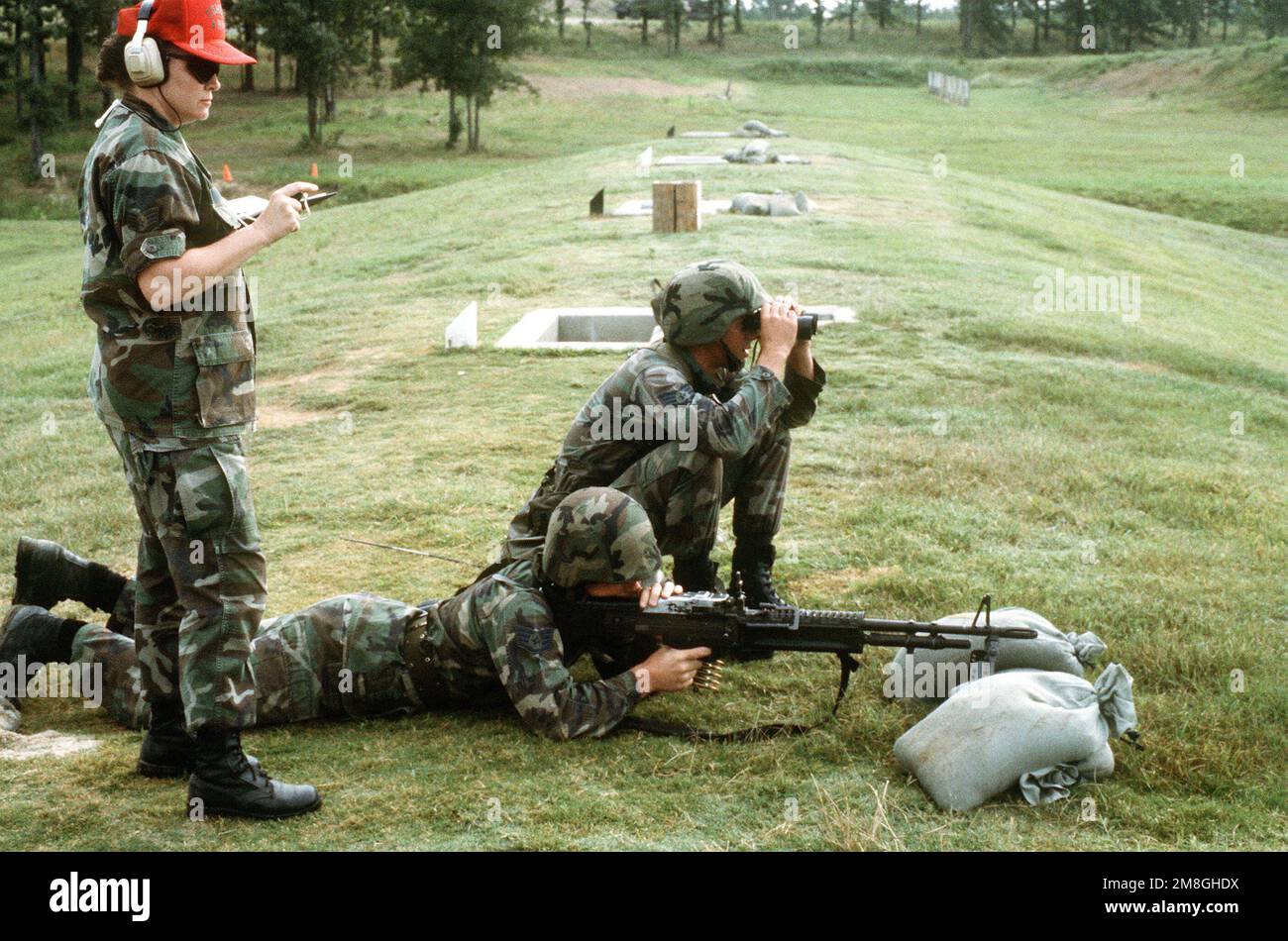A judge observes as STAFF SGT. Keith McCormack and STAFF SGT. Ronald ...