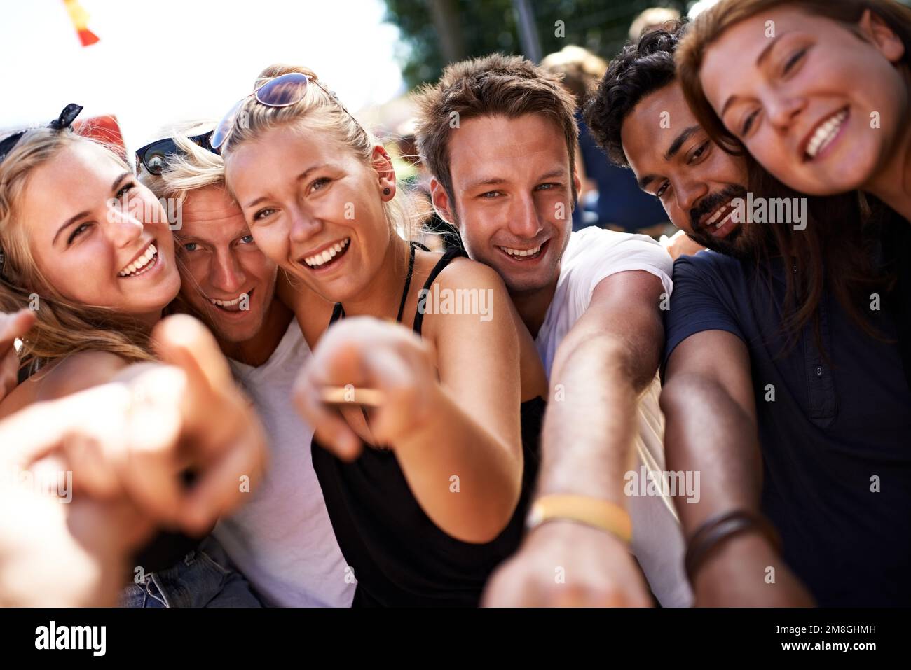 Theyll find the fun in everything. friends at the Skanderborg festival ...