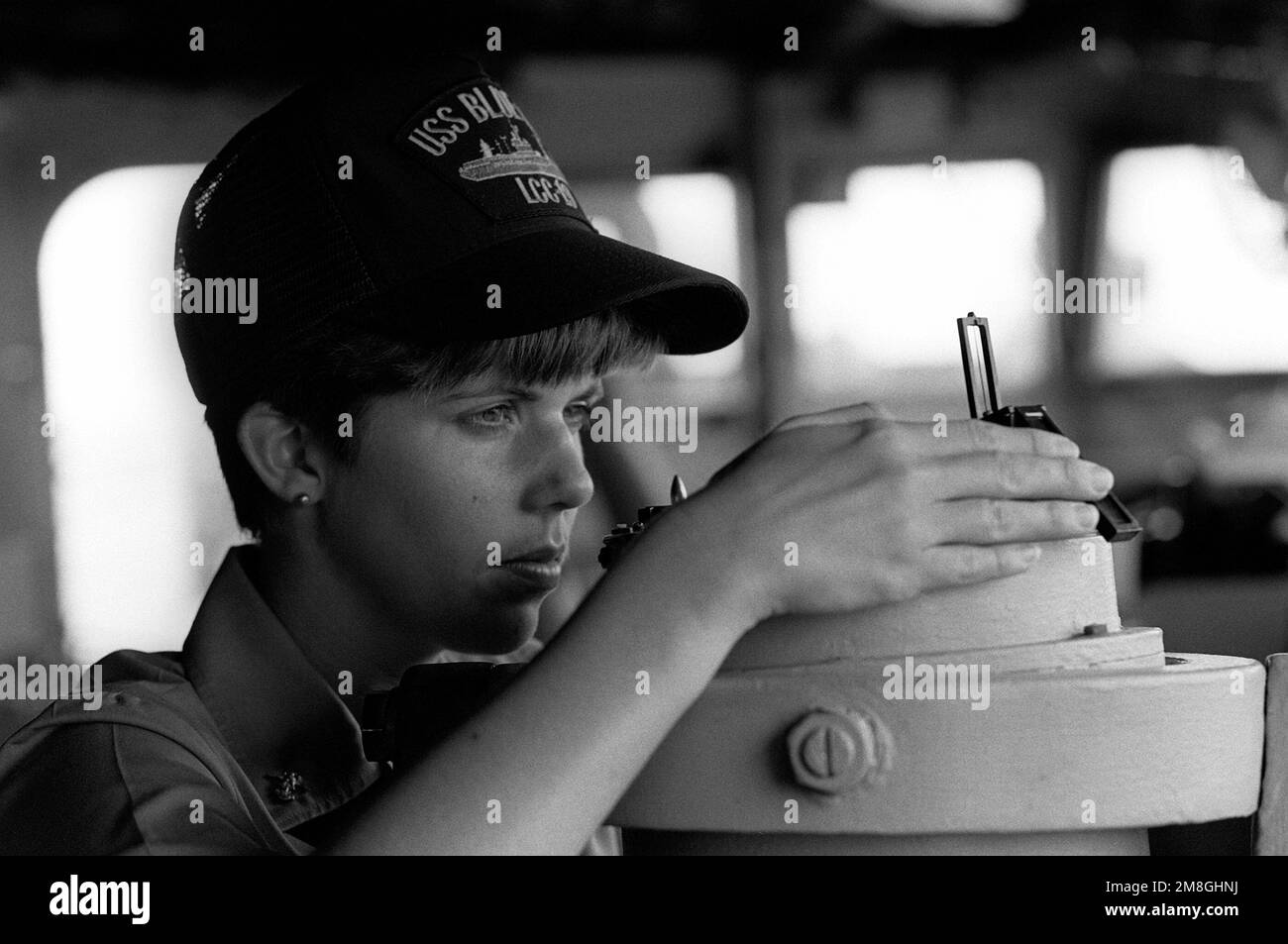 Midshipman Sarah Boese, a member of the Iowa State University Naval ...