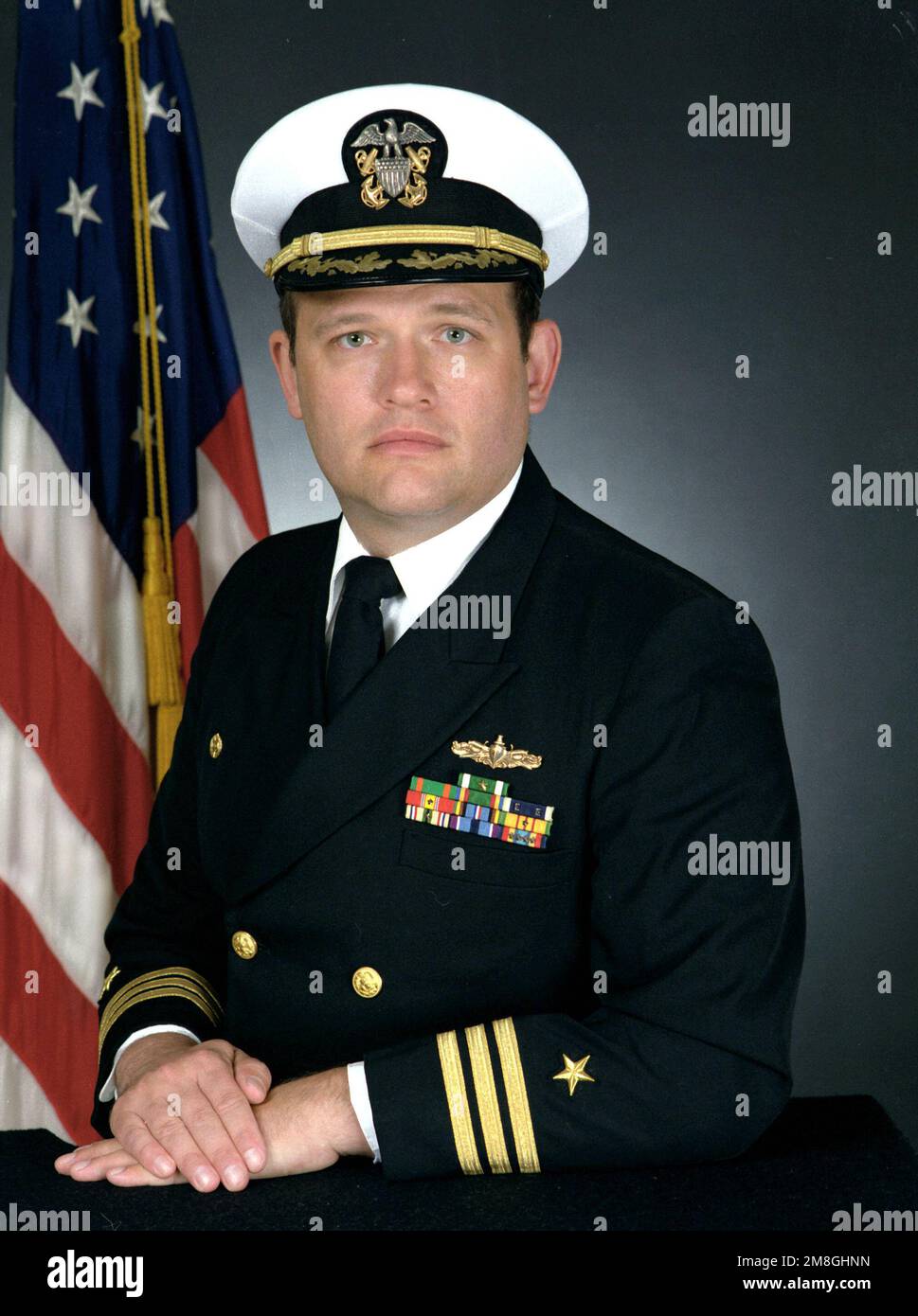 CDR Bruce A. Castleman, USN (covered). Country: Unknown Stock Photo - Alamy