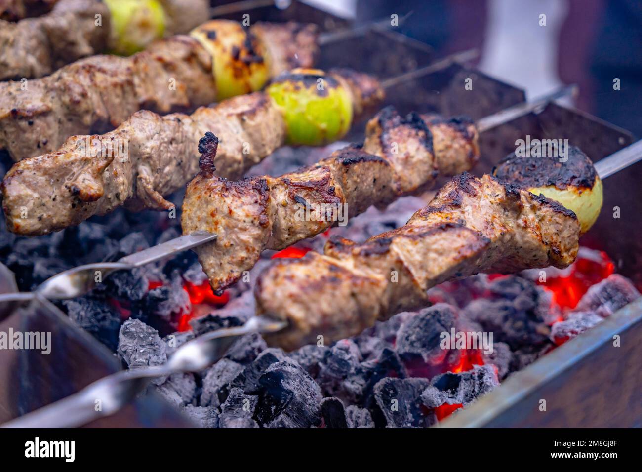 Russian barbecue hi-res stock photography and images - Alamy