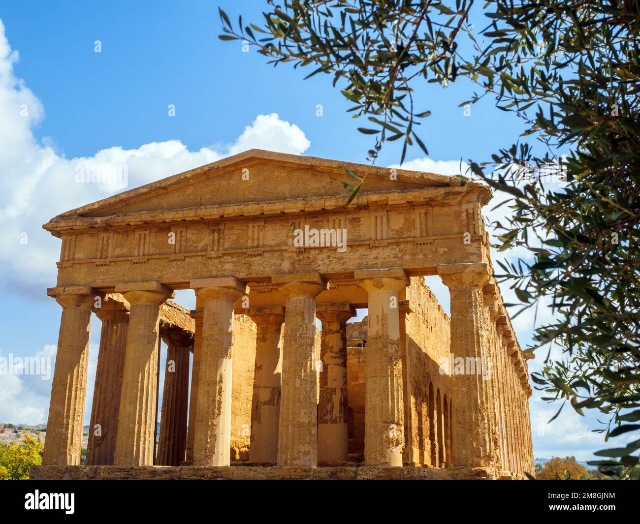 Temple of Concordia - Valley of the Temples archaeological site ...