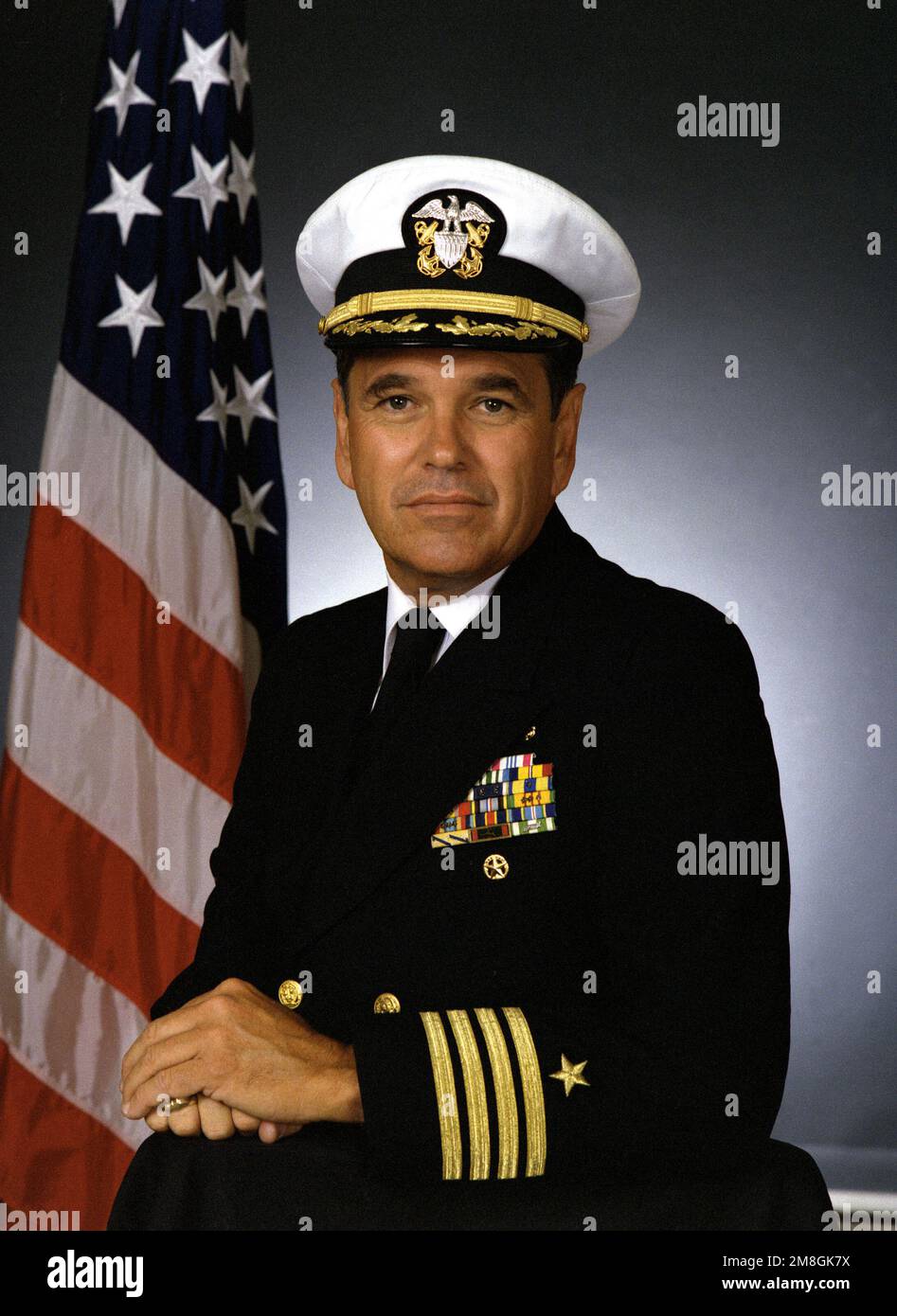 CAPT Richard S. Cloward, USN (covered). Country: Unknown Stock Photo ...