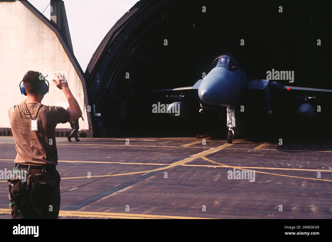 A crew chief in Detachment 1, 18th Operations Group, headquartered at ...