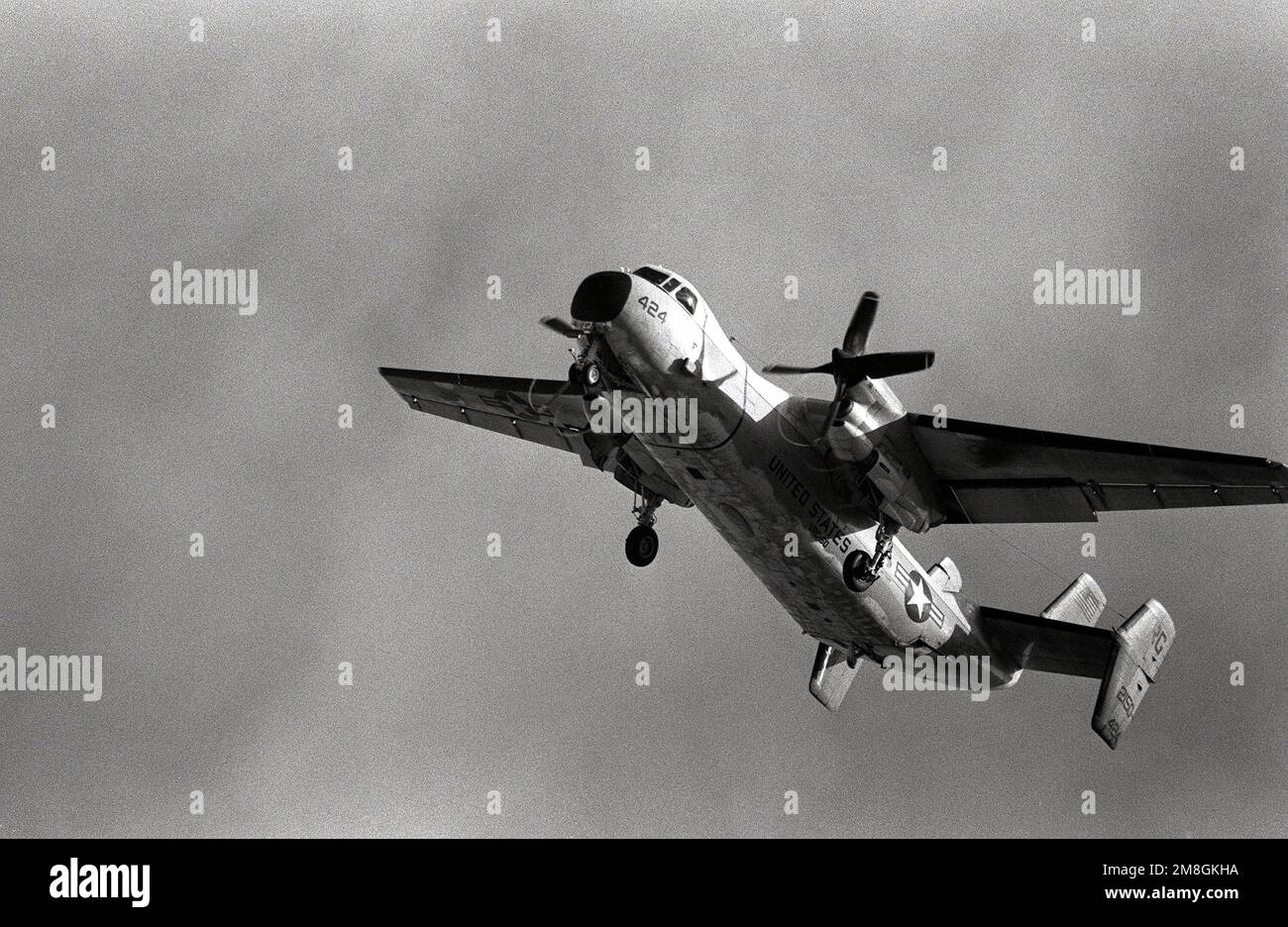 A Fleet Logistic Support Squadron 50 (VRC-50) C-2A Greyhound aircraft ...