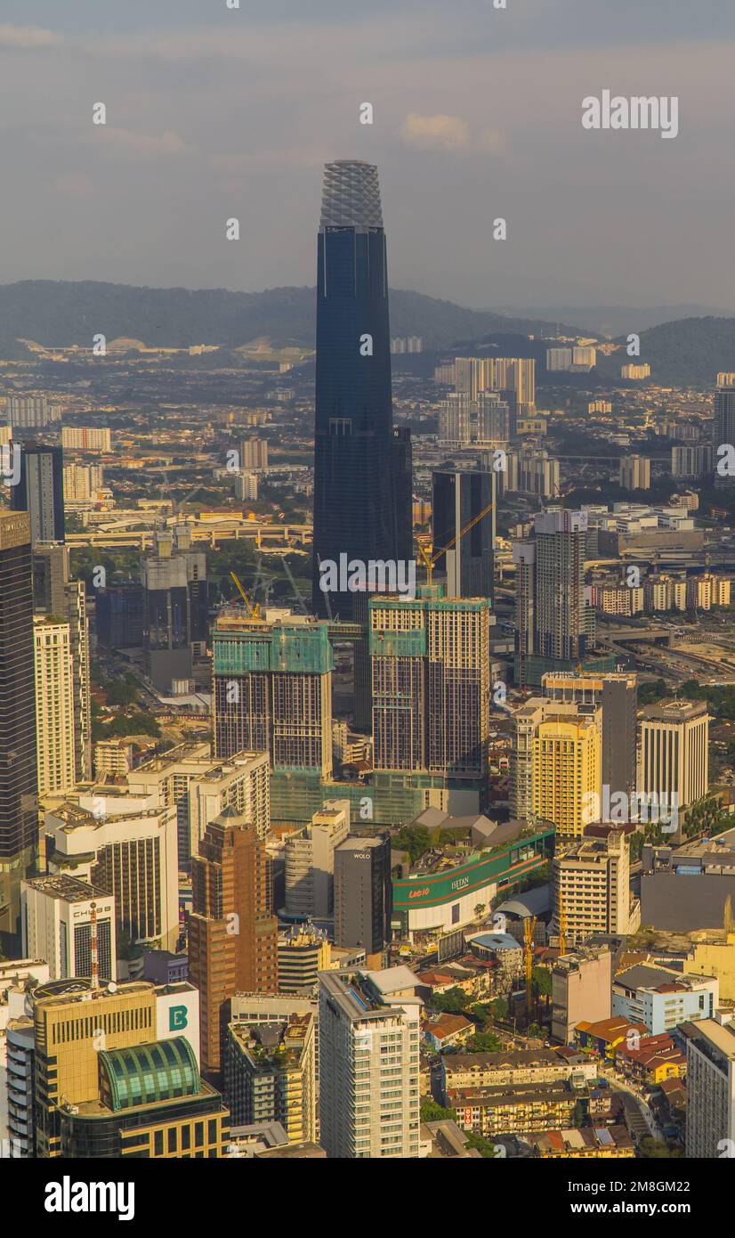 Aerial view of bukit bintang hi-res stock photography and images - Alamy