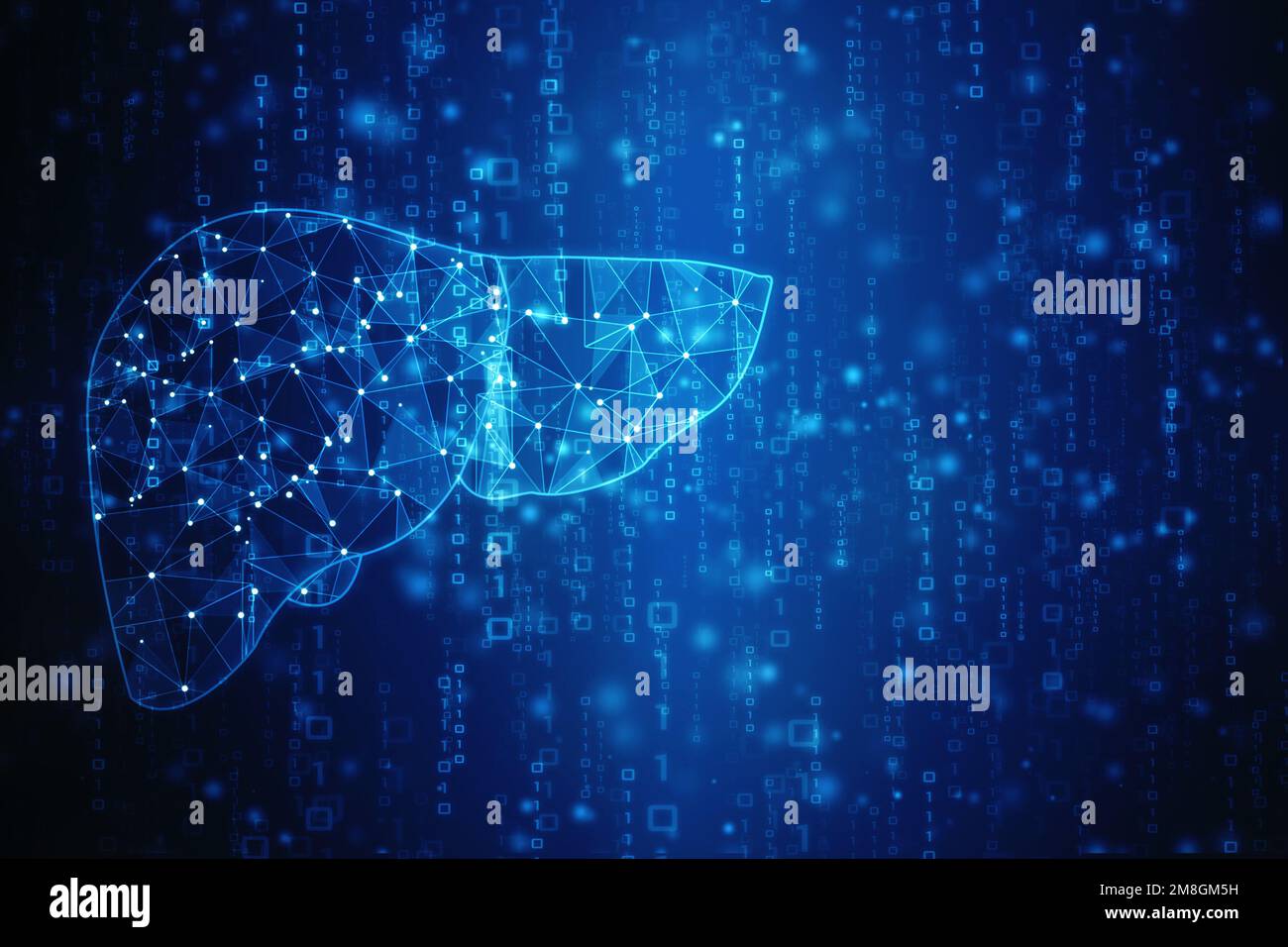 2d illustration human liver, Medicine anatomy, organ human, health and ...