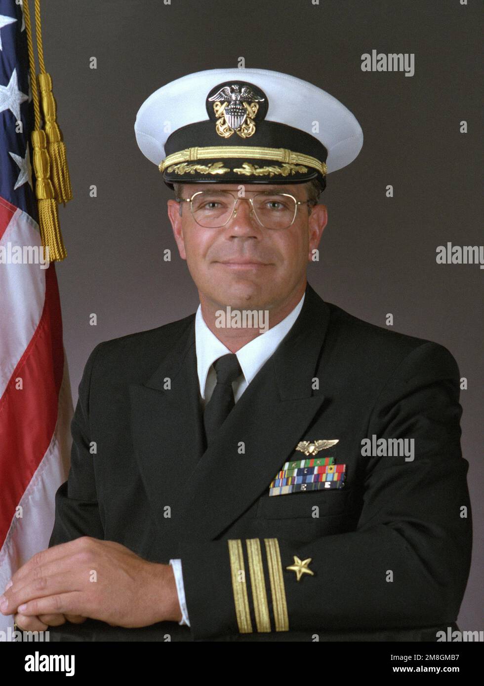 CDR Michael W. Heath, USNR (covered). Country: Unknown Stock Photo - Alamy