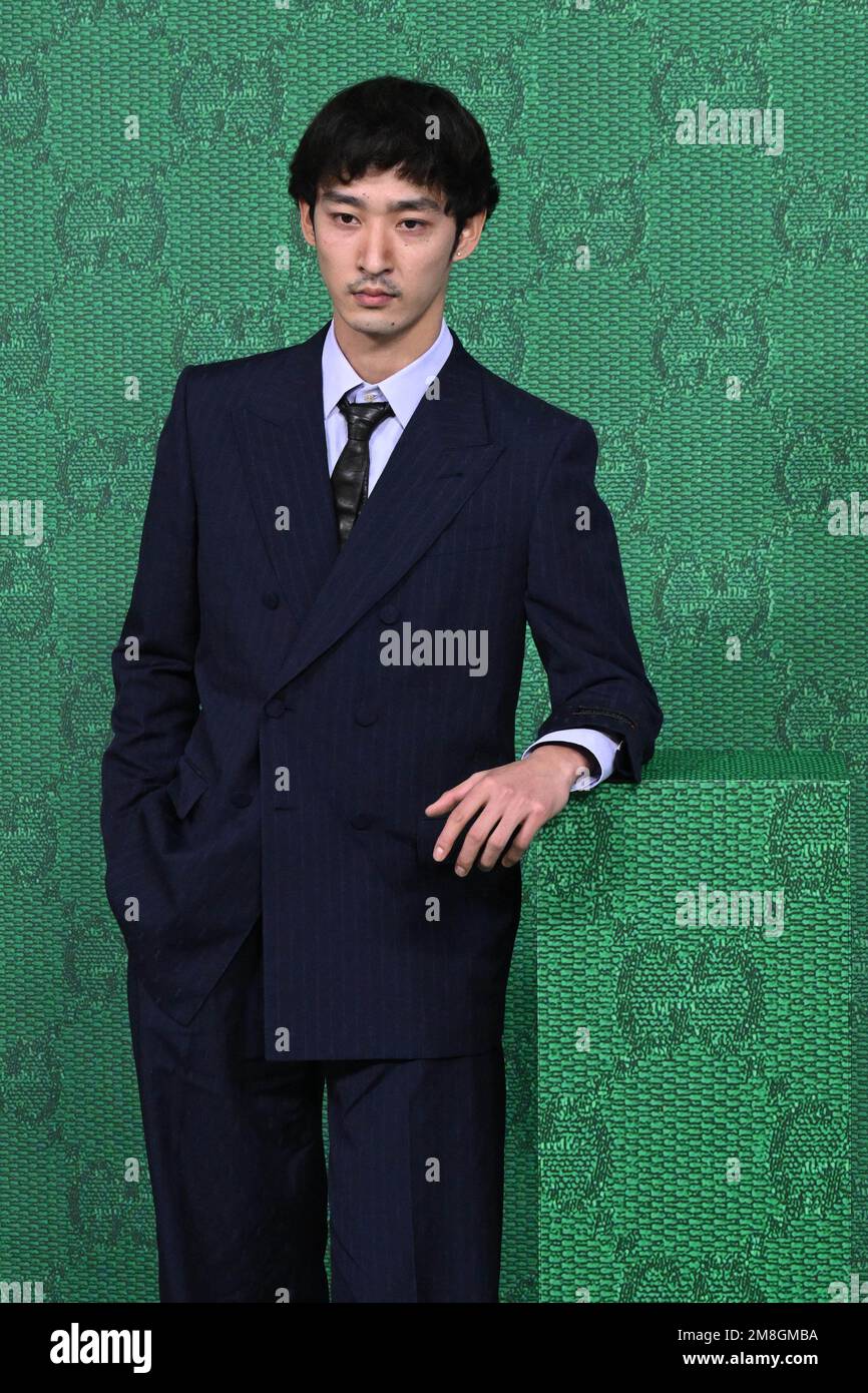 Milan, Italy. 13th Jan, 2023. Shuhei Uesugi Milan Fashion Week Men Fall ...
