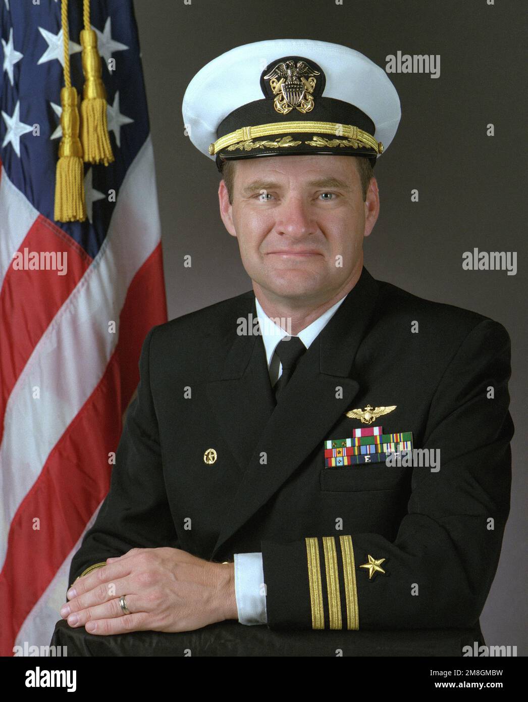 CDR Donald F. Stever, USN (covered). Country: Unknown Stock Photo - Alamy
