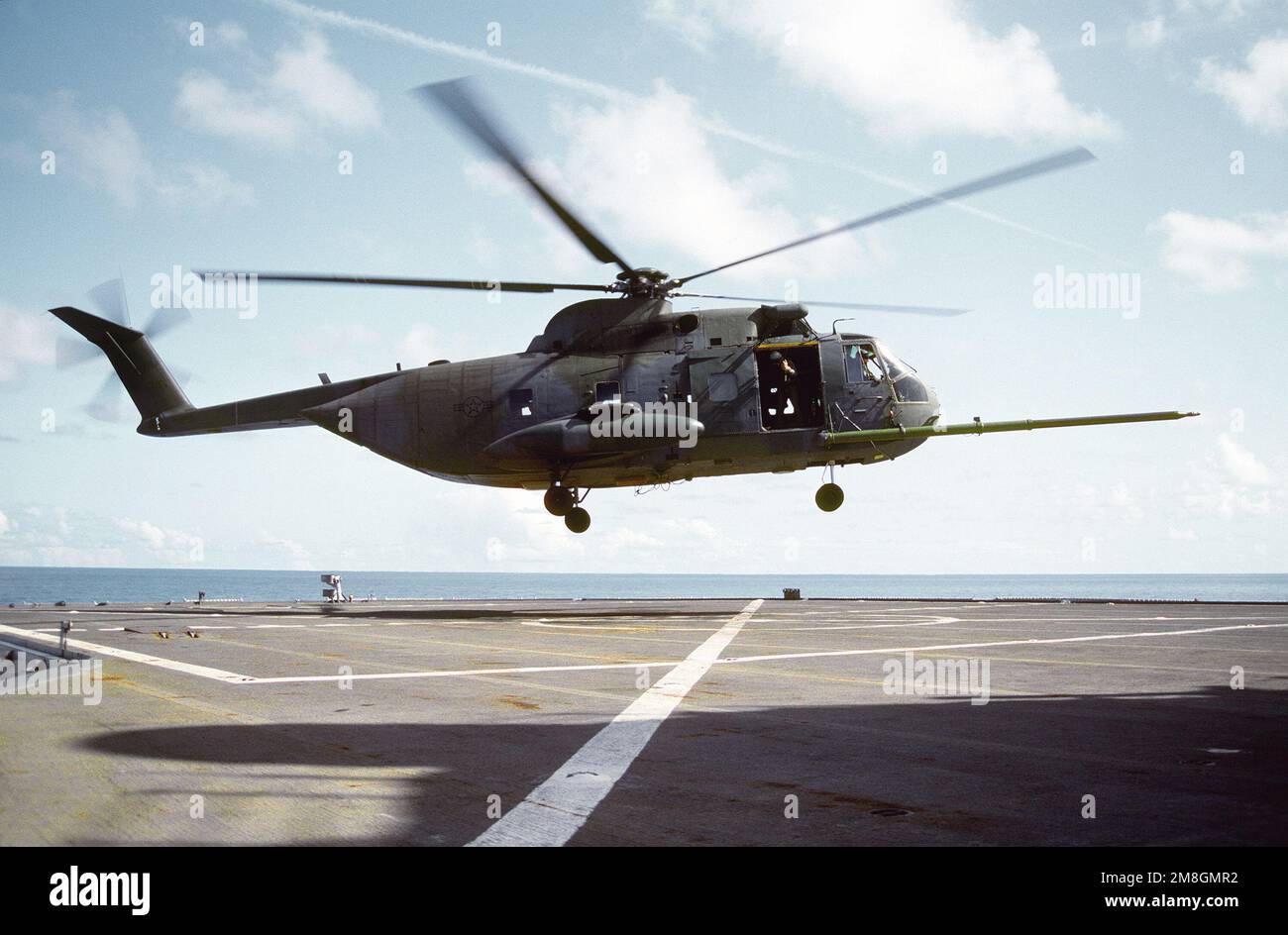 An HH-3E Jolly Green Giant helicopter of the Air Force's 33rd Air ...