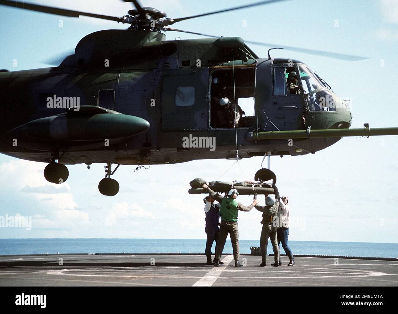 An HH-3E Jolly Green Giant helicopter of the Air Force's 33rd Air ...