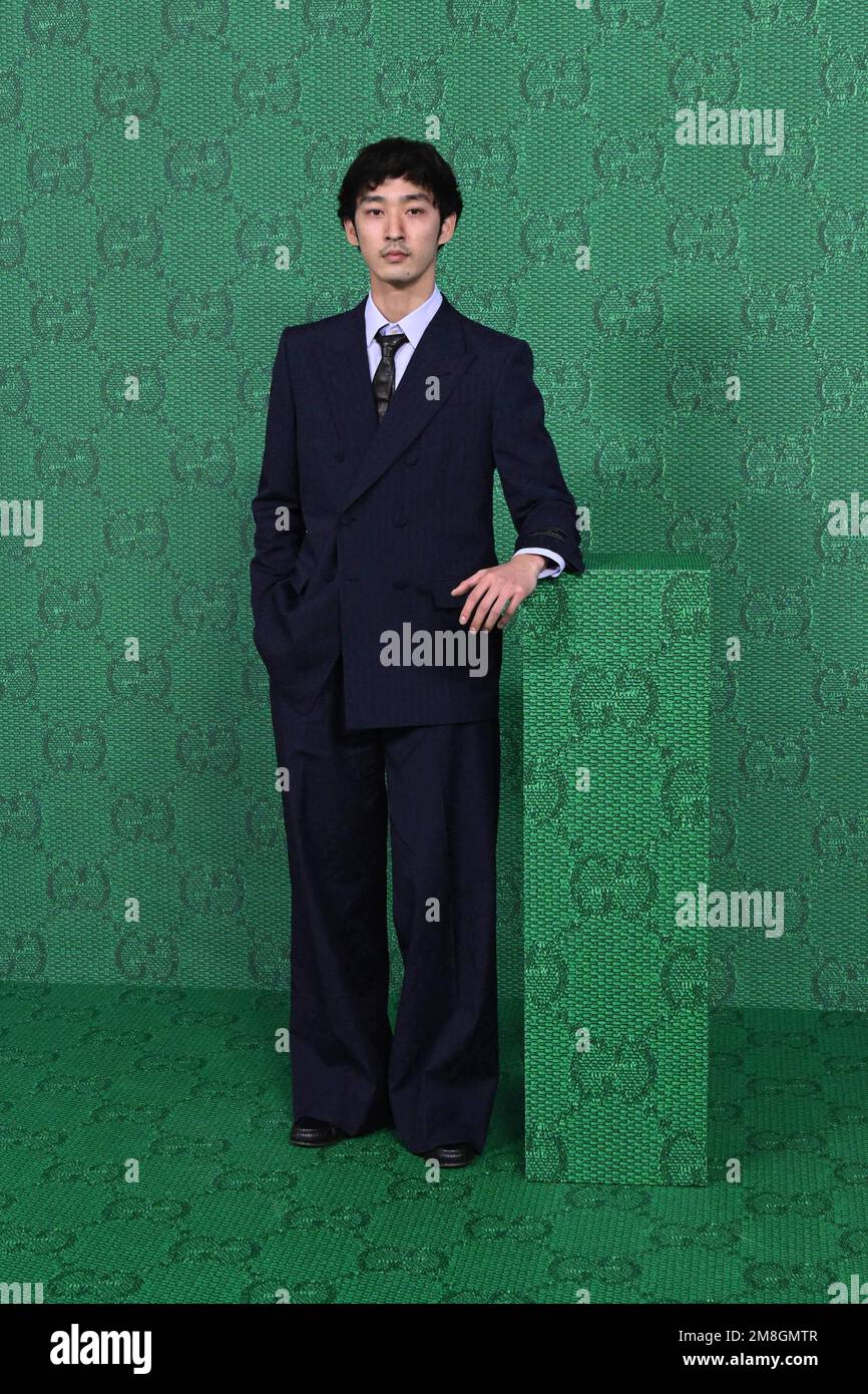 Milan, Italy. 13th Jan, 2023. Shuhei Uesugi Milan Fashion Week Men Fall ...