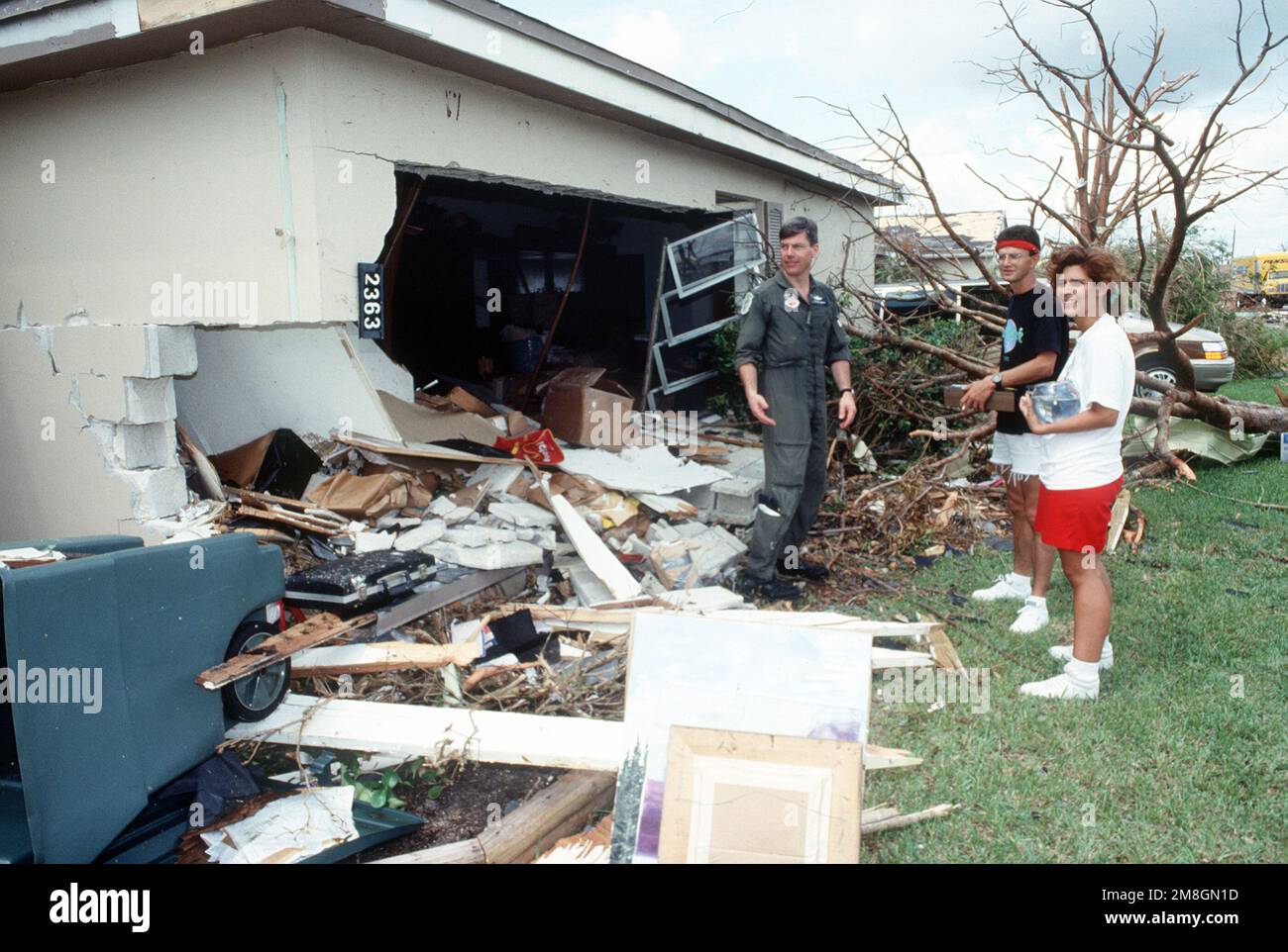 Hurricane Andrew Homestead Air Force Base