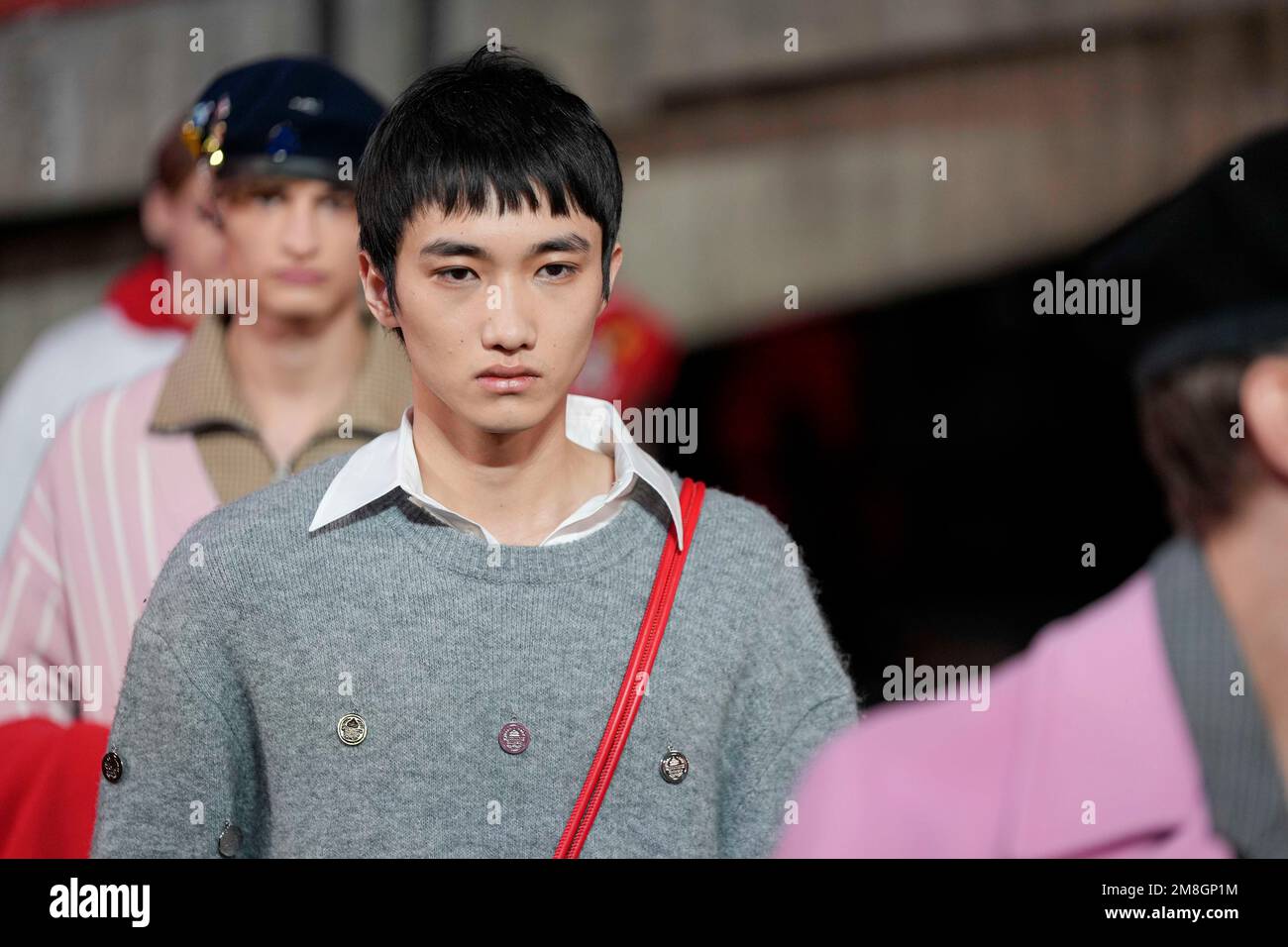 Milan, Italy. 14th Jan, 2023. Milan, Milan Fashion Week, fall winter ...