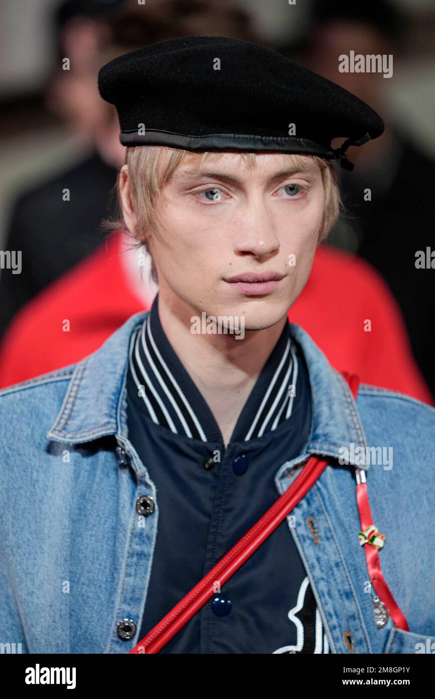 Milan, Italy. 14th Jan, 2023. Milan, Milan Fashion Week, fall winter ...