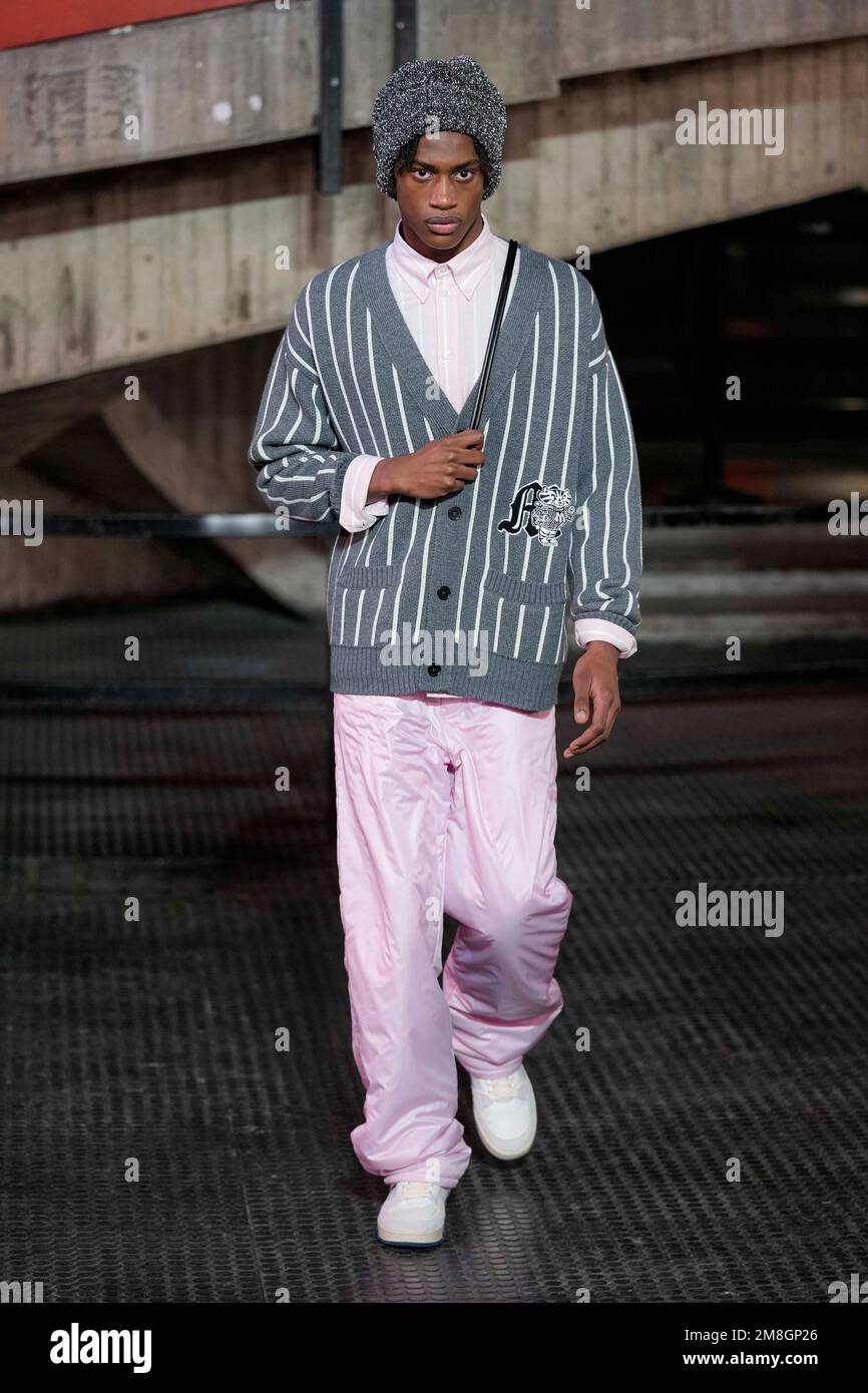 Milan, Italy. 14th Jan, 2023. Milan, Milan Fashion Week, fall winter ...