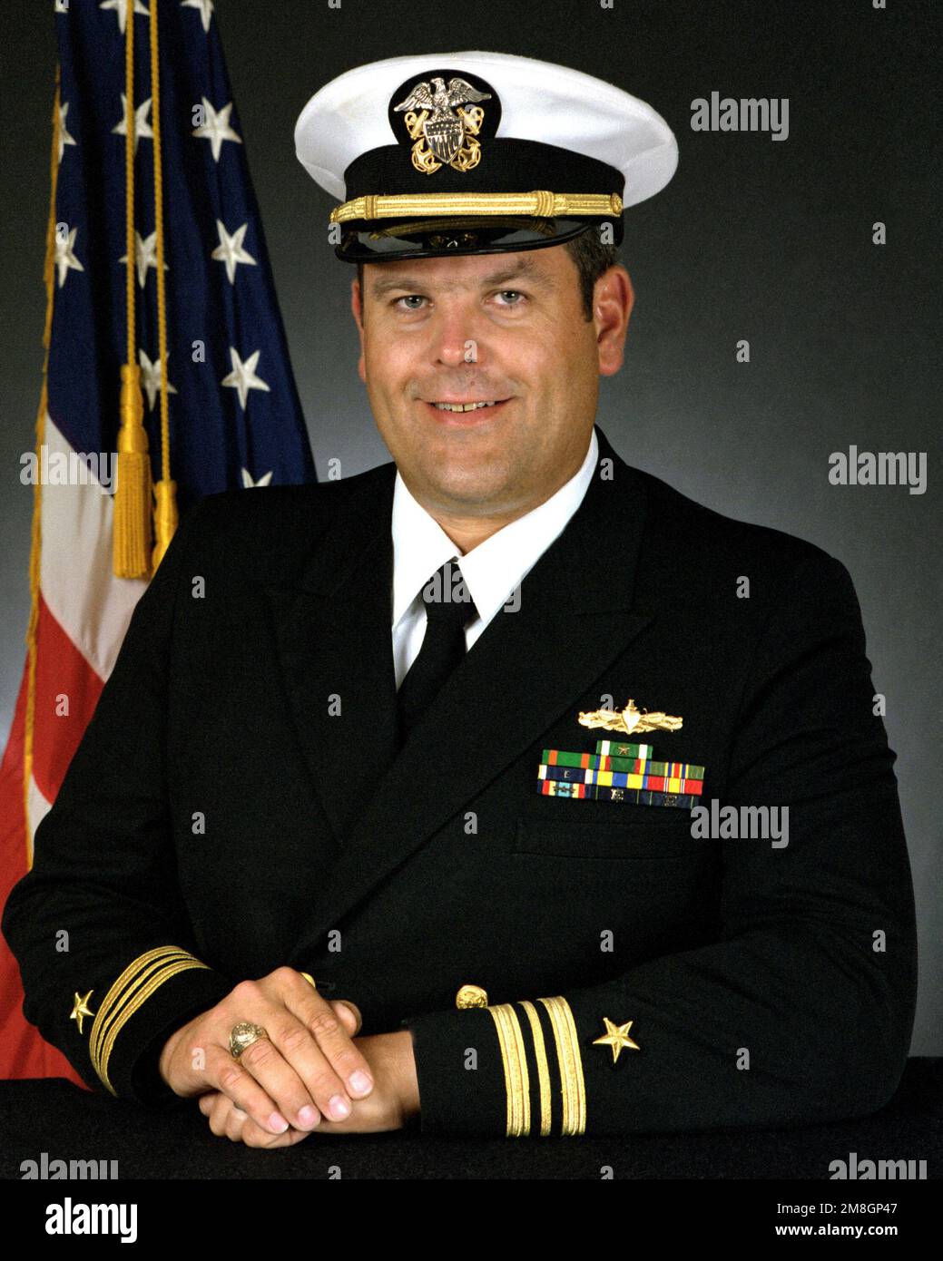 LCDR Dwight E. Wilson. Country: Unknown Stock Photo - Alamy
