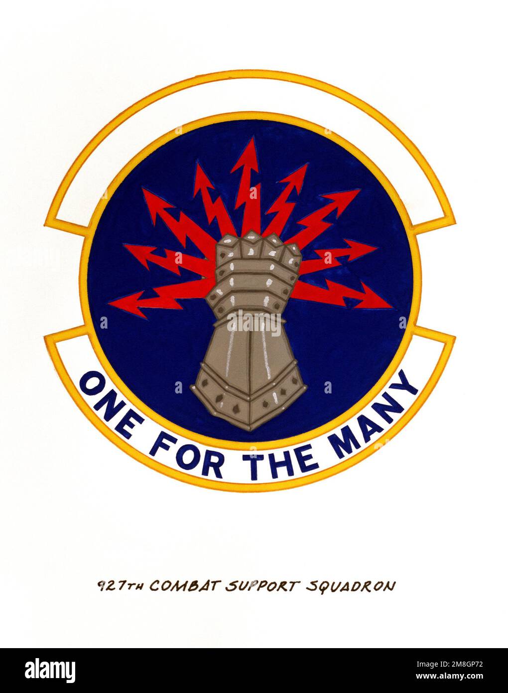 Approved insignia for: 927th Combat Support Squadron. Country: Unknown ...