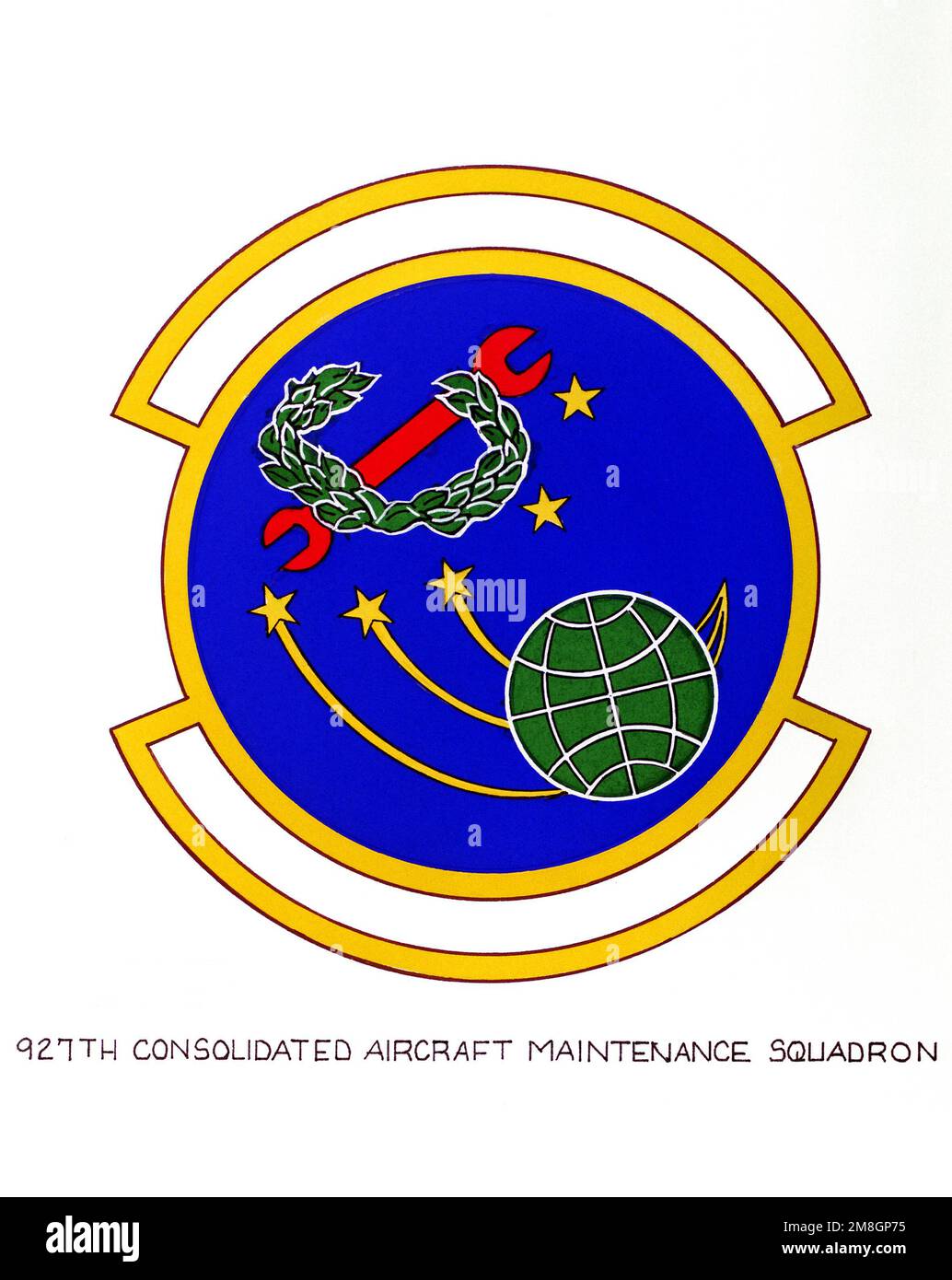 Approved insignia for: 927th Consolidated Aircraft Maintenance Squadron ...