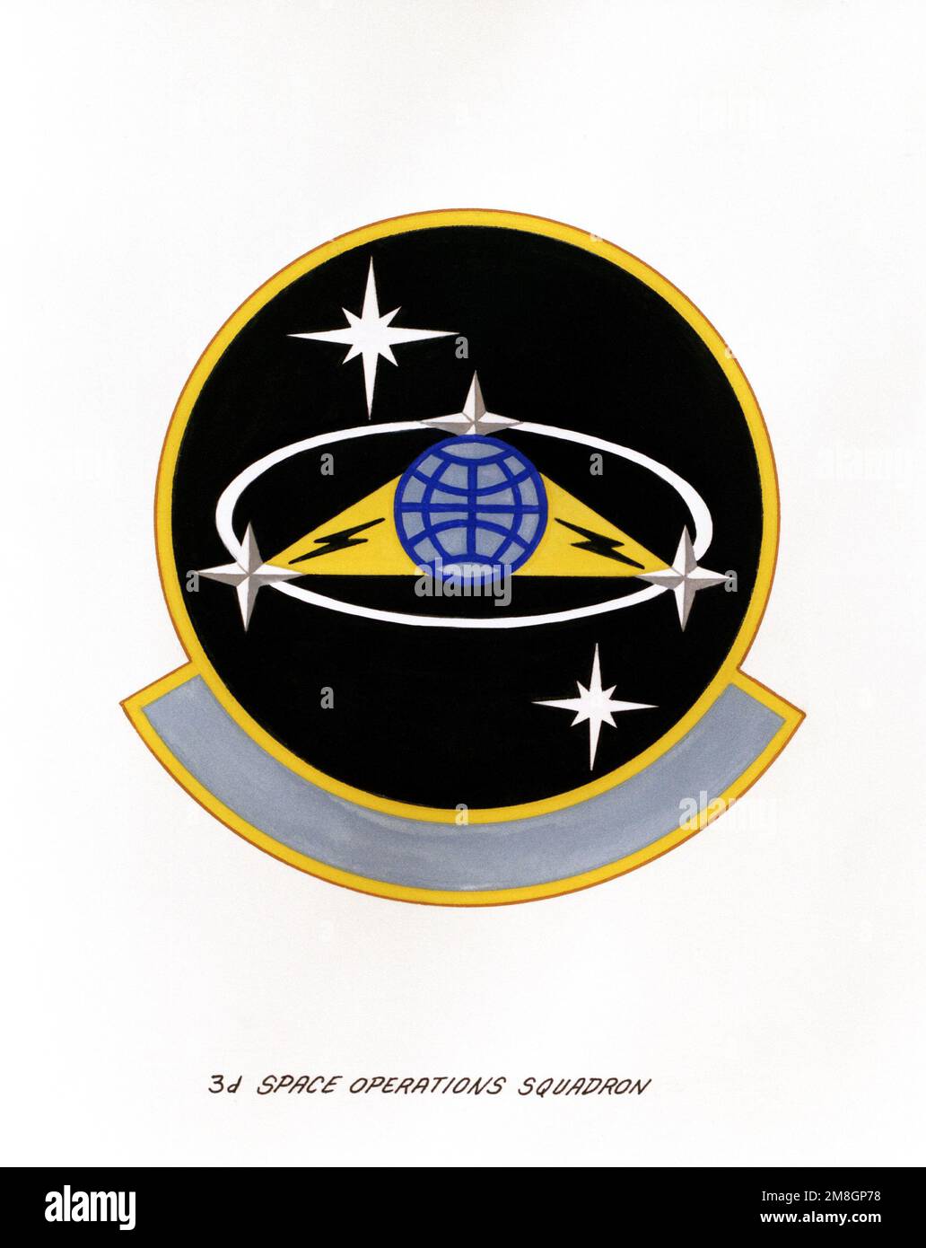Approved insignia for: 3rd Space Operations Squadron. Country: Unknown ...