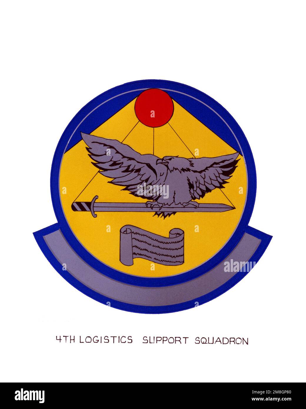 Approved insignia for: 4th Logistics Support Squadron. Country: Unknown ...